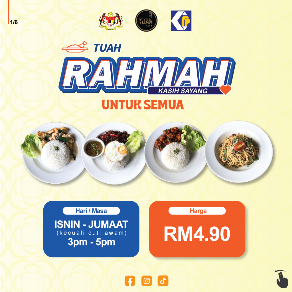 RM 4.90 Menu Rahmah Tuah Cafe - Tuah Cafe | Best Makan Spot & Event ...